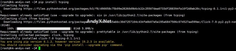 一款能直接Ping端口的超好用工具：Tcping详细使用教程(Win/Linux)【原创教程】 - AndyX.Net - 安迪克斯