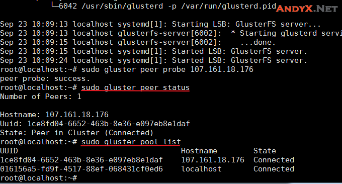 Linux简单共享目录三种方法：NFS挂载/GlusterFS存储/samba共享 - AndyX.Net - 安迪克斯