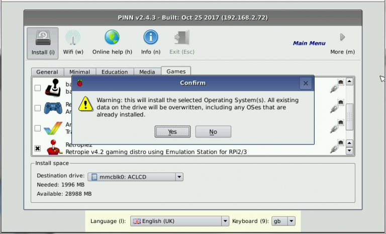 树莓派Raspberry Pi安装方法之：使用PINN多系统引导器方式安装Linux系统【原创教程】 - AndyX.Net - 安迪克斯