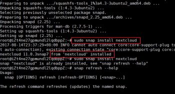 使用SNAP一键自动安装Nextcloud以及个人私有云盘使用体验教程 - AndyX.Net - 安迪克斯