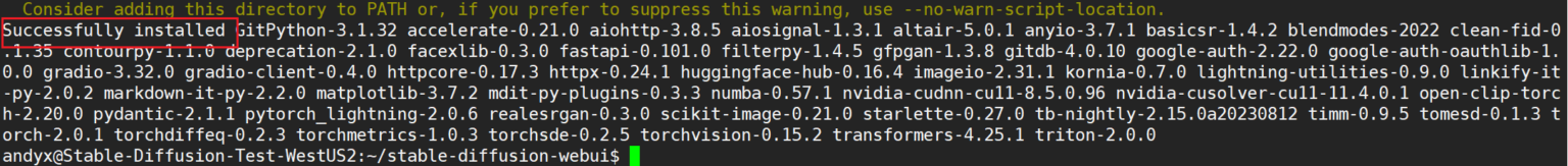 使用Azure NCads A100系列的Linux虚拟机搭建Stable Diffusion WebUI并实现外部访问【原创文章】 - AndyX.Net - 安迪克斯