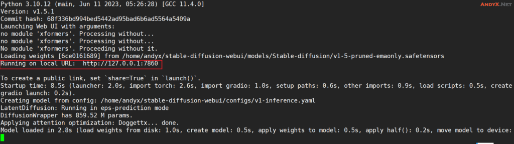 使用Azure NCads A100系列的Linux虚拟机搭建Stable Diffusion WebUI并实现外部访问【原创文章】 - AndyX.Net - 安迪克斯